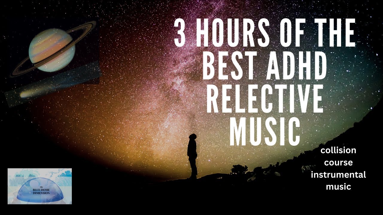 3 hours of the best ADHD reflection music. deep focus study sleep calm ...