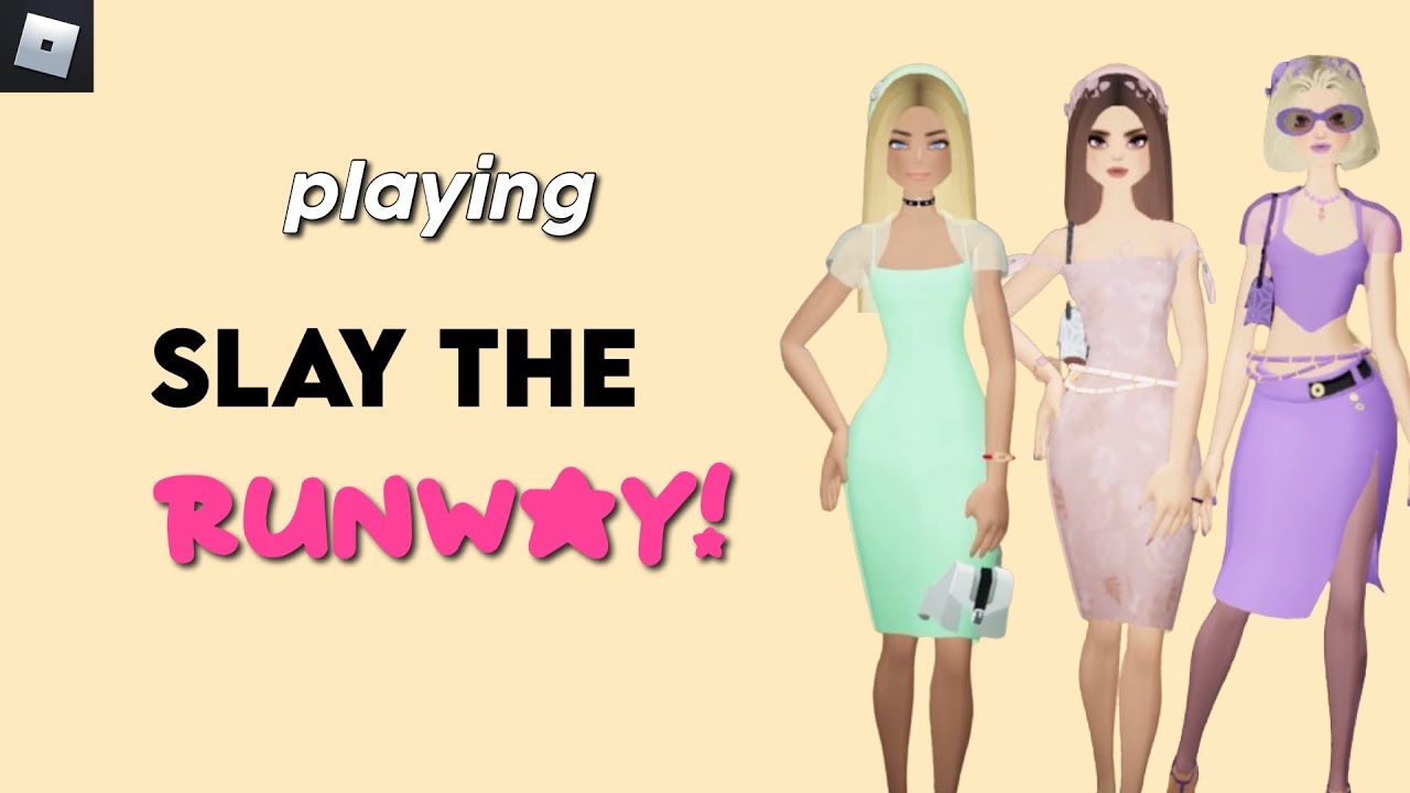 Playing SLAY the RUNWAY! ⭐️ (Roblox) - YouTube