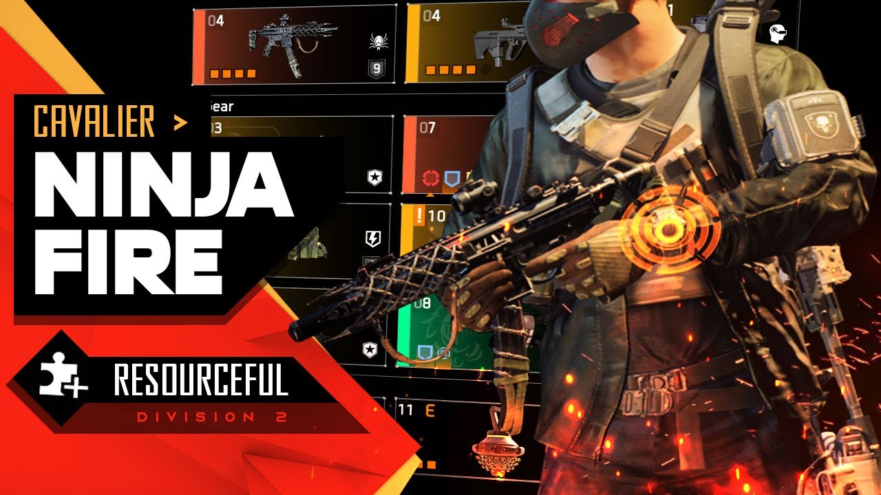 Ninjabike / Cavalier /Backfire - Division 2 Build - Ninja Fire - YouTube