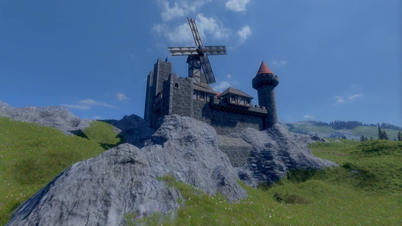 Medieval Engineers | Destroying a castle with cannon balls - YouTube