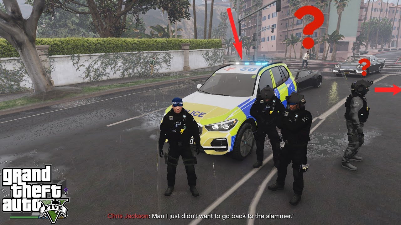 SHOTS FIRED - London SC019 Met Police ARV Patrol Patrol (GTA 5 UK ...