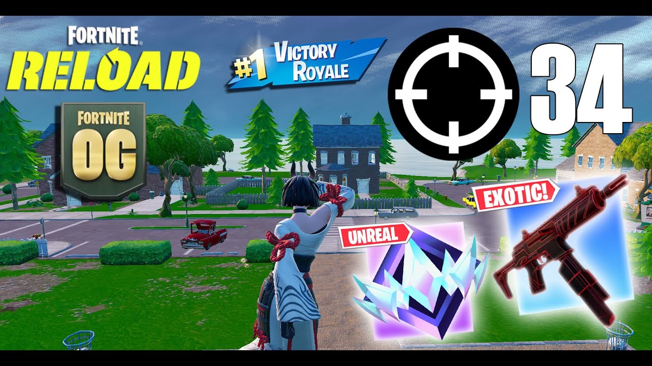 OG Fortnite SOLO Ranked Reload | High Kill Zero Build Gameplay Win🏆 ...