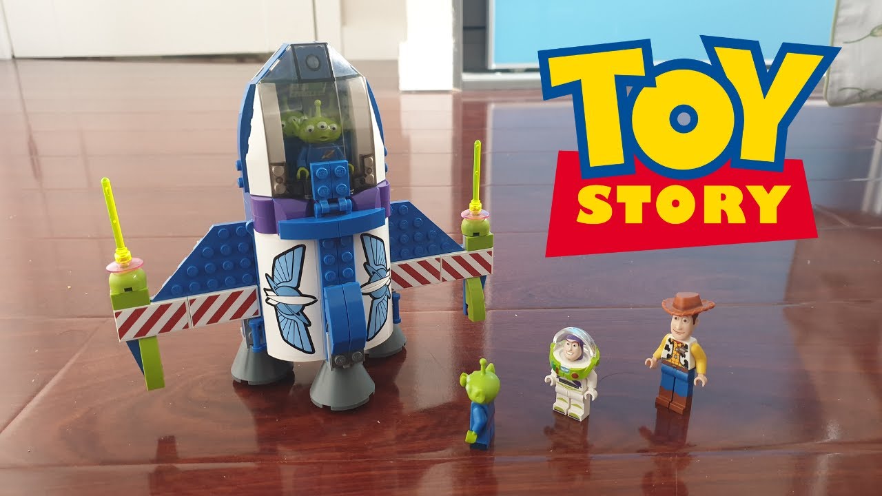 LEGO Toy Story Clip Aliens in Cardboard Spaceship Box - YouTube