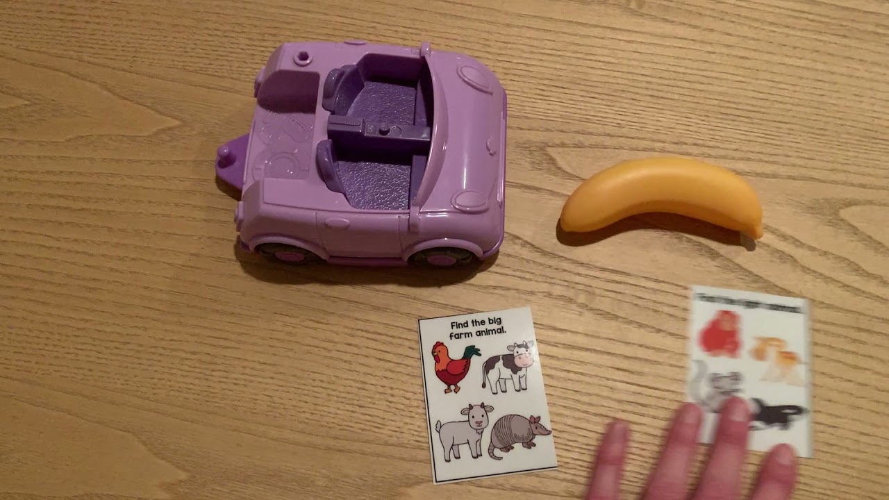 Receptive Describing Task Cards - YouTube