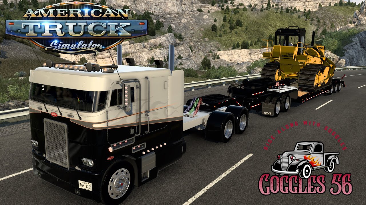ATS Ruda 362 and BWS Double Lowboy Durango to Salina - YouTube