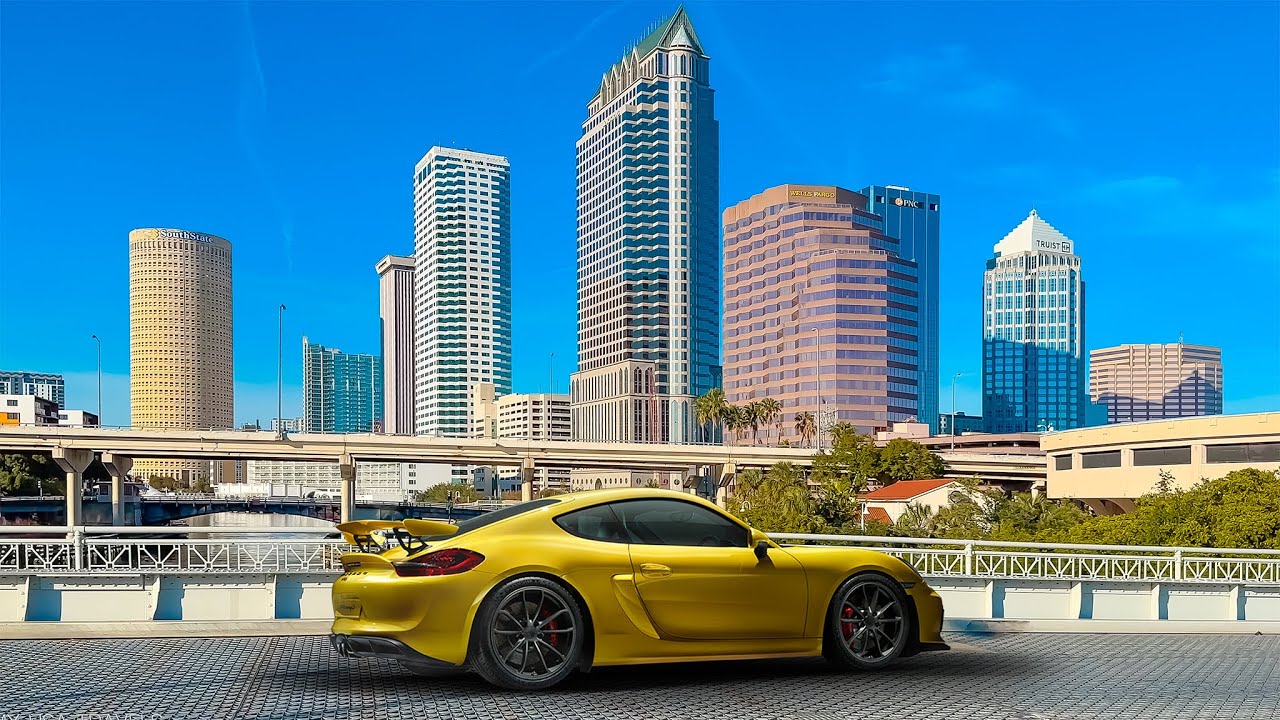 TAMPA FLORIDA 4K DECEMBER DRIVING TOUR SCENIC VIEW - YouTube