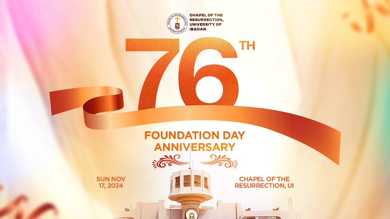 FOUNDATION DAY SERVICE II CHAPEL 70TH ANNIVERSARY II 11/17/2024 - YouTube