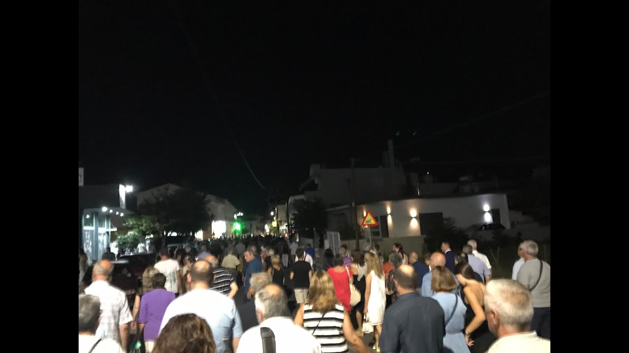 ΛΑΟΘΑΛΑΣΣΑ για τον Τίμιο Πρόδρομο στην Αμάρυνθο - YouTube