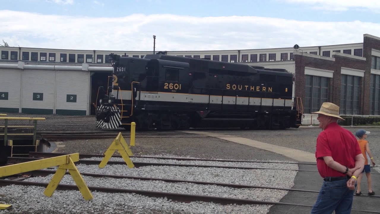 Southern 2601 at the North Carolina Transportation Museum - YouTube