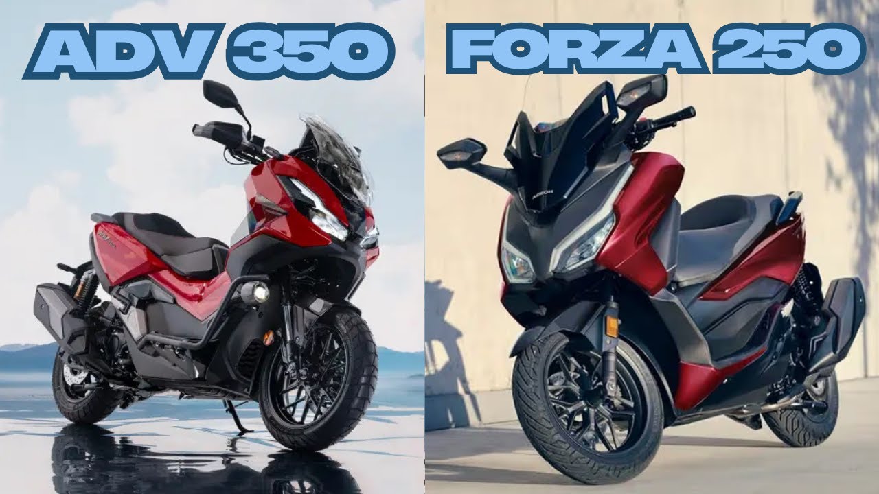 2025 Forza 250 VS the ADV 350 | Detailed Comparison - YouTube