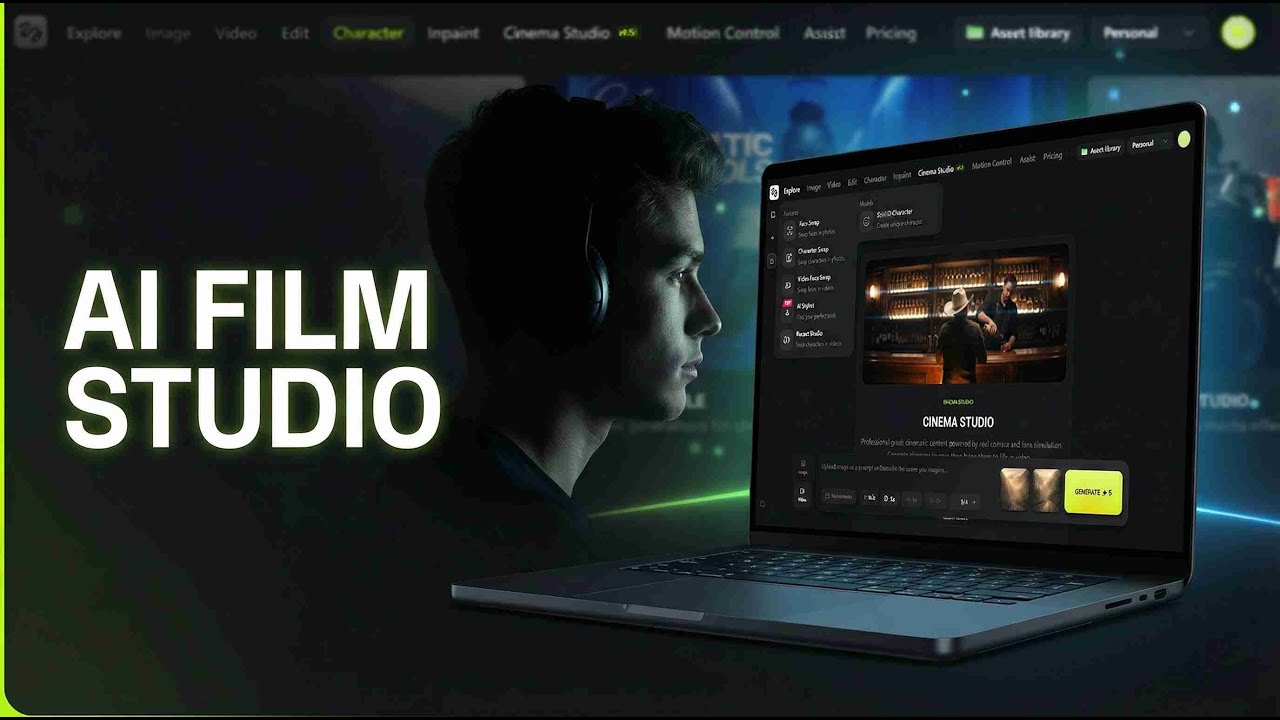 The New AI Video & Image Generator That Feels Like a Film Studio ...