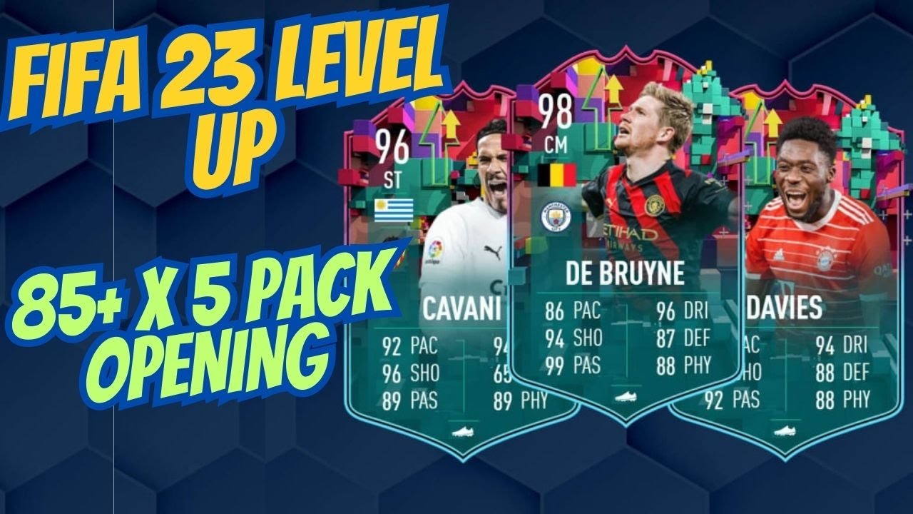 Opening the 85+ X 5 pack during "LEVEL UP" Promo | FIFA 23 Pack Opening ...