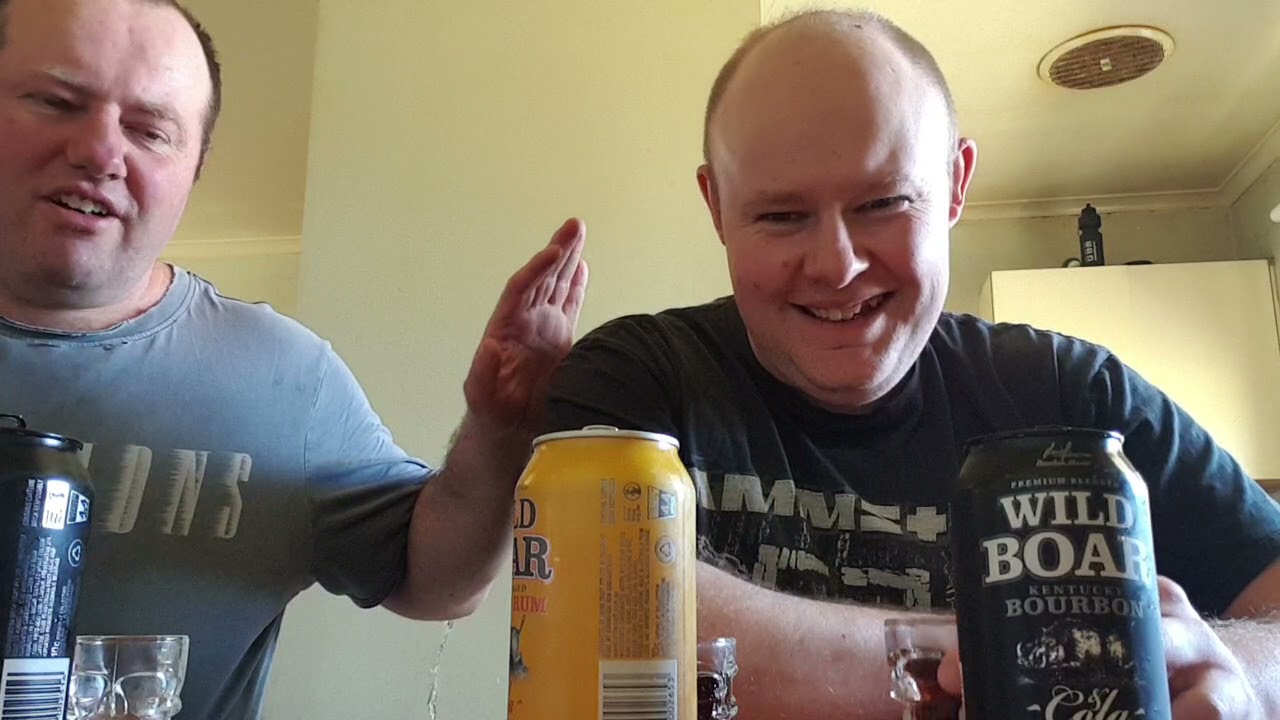 Wild Boar 15% Bourbon & Spiced Rum review - YouTube