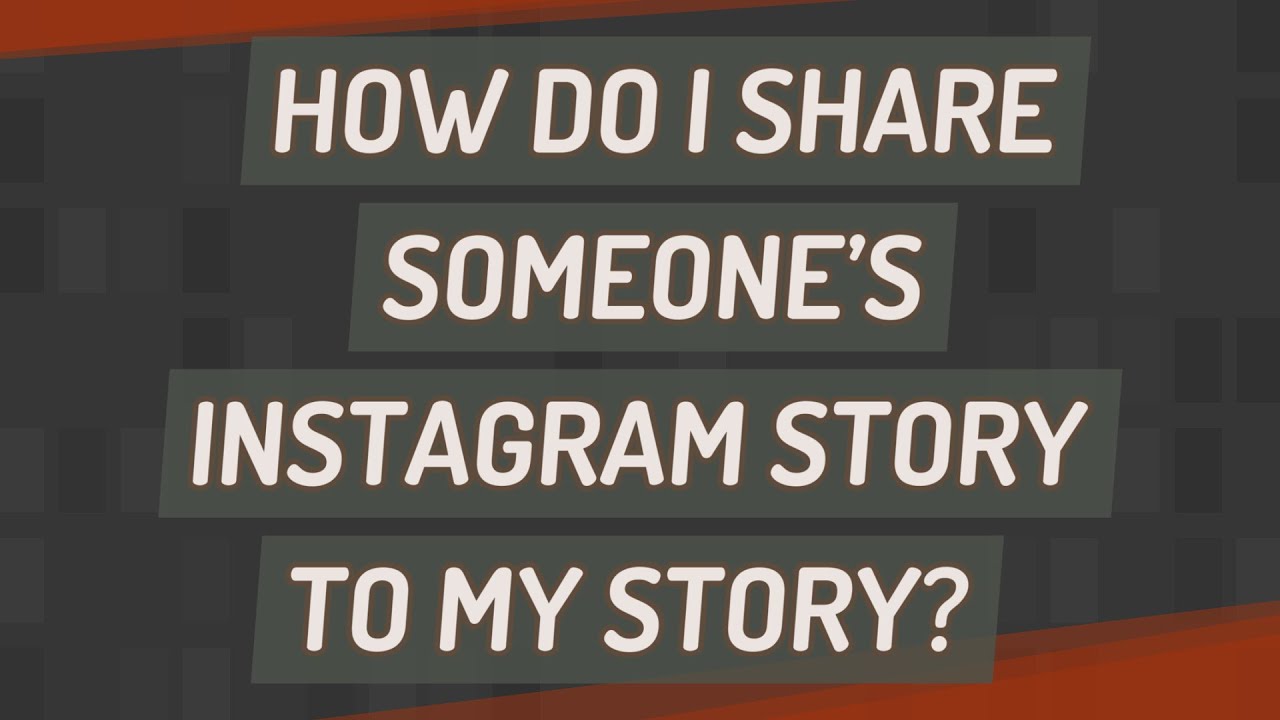 How Do I Share Someone s Instagram Story To My Story YouTube how-do-i-share-someone-s-instagram-story-to-my-story-youtube
