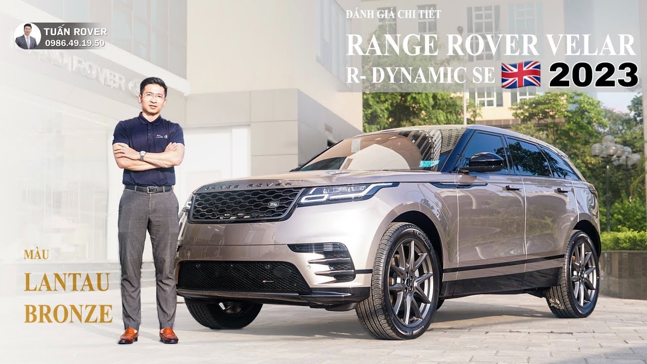 Đánh giá Land Rover Range Rover Velar 2023 Màu vàng Đồng Lantau Bronze ...