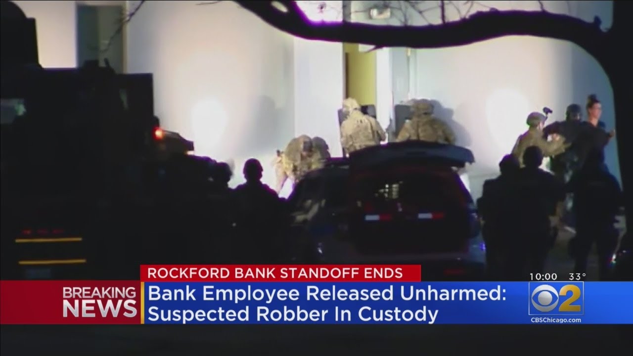 Hostage Standoff At Bank Over - YouTube