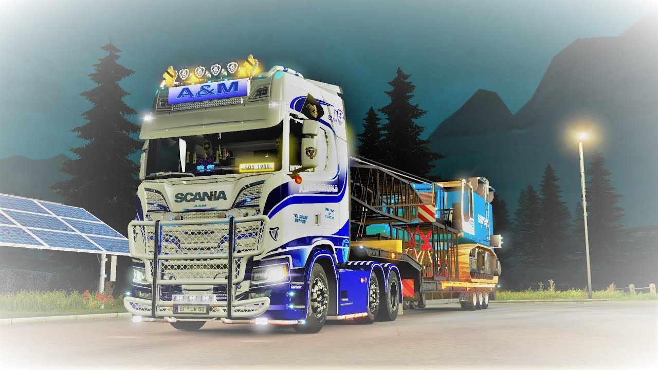 (ETS2 v 1.30) A&M Commercials For Scania S and R New Gen. by CYBERRIOR ...