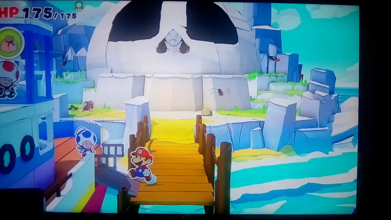 Let's play Paper Mario: The Origami King Part 138: Landing On Question ...