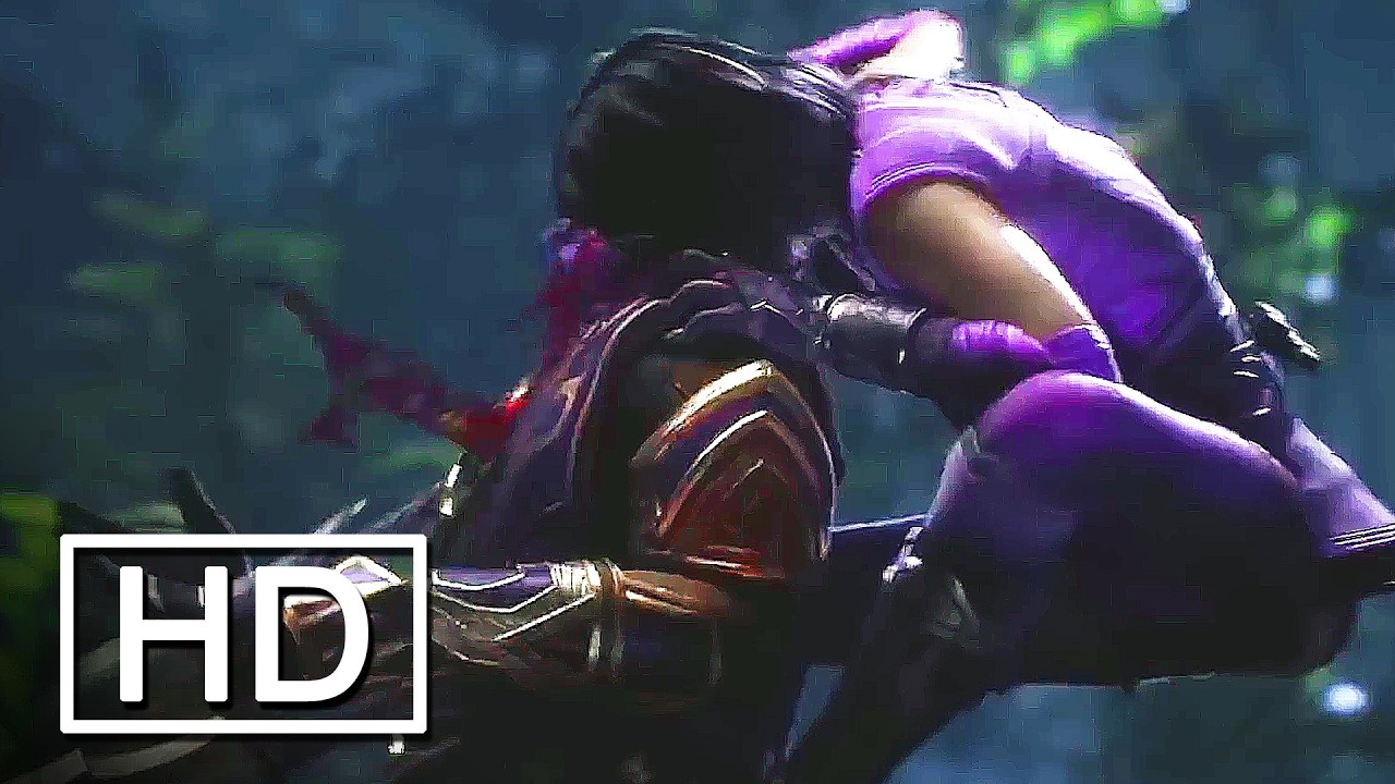 MORTAL KOMBAT Mileena vs Rain 4K REALISTIC FIGHT CINEMATIC TRAILER ...