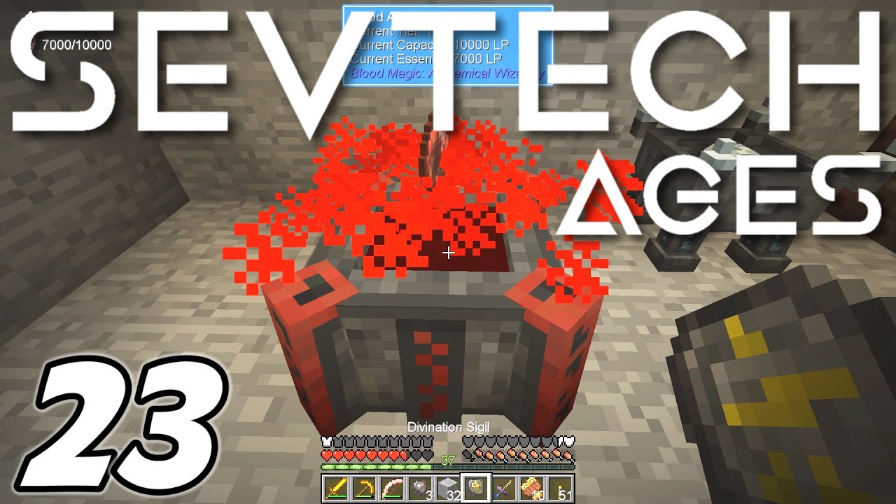 Minecraft Sevtech: Ages - Blood Magic, Hellfire Forge and Beneath ...