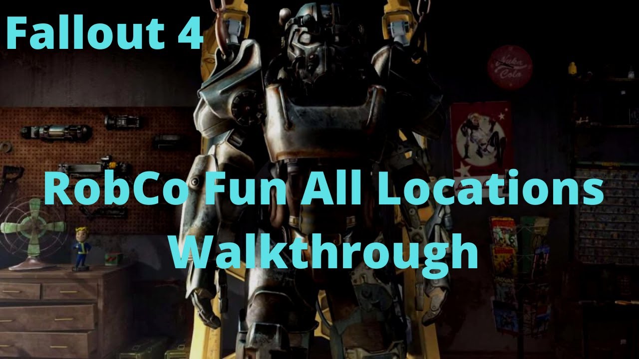 Fallout 4 RobCo Fun All Locations Walkthrough - YouTube