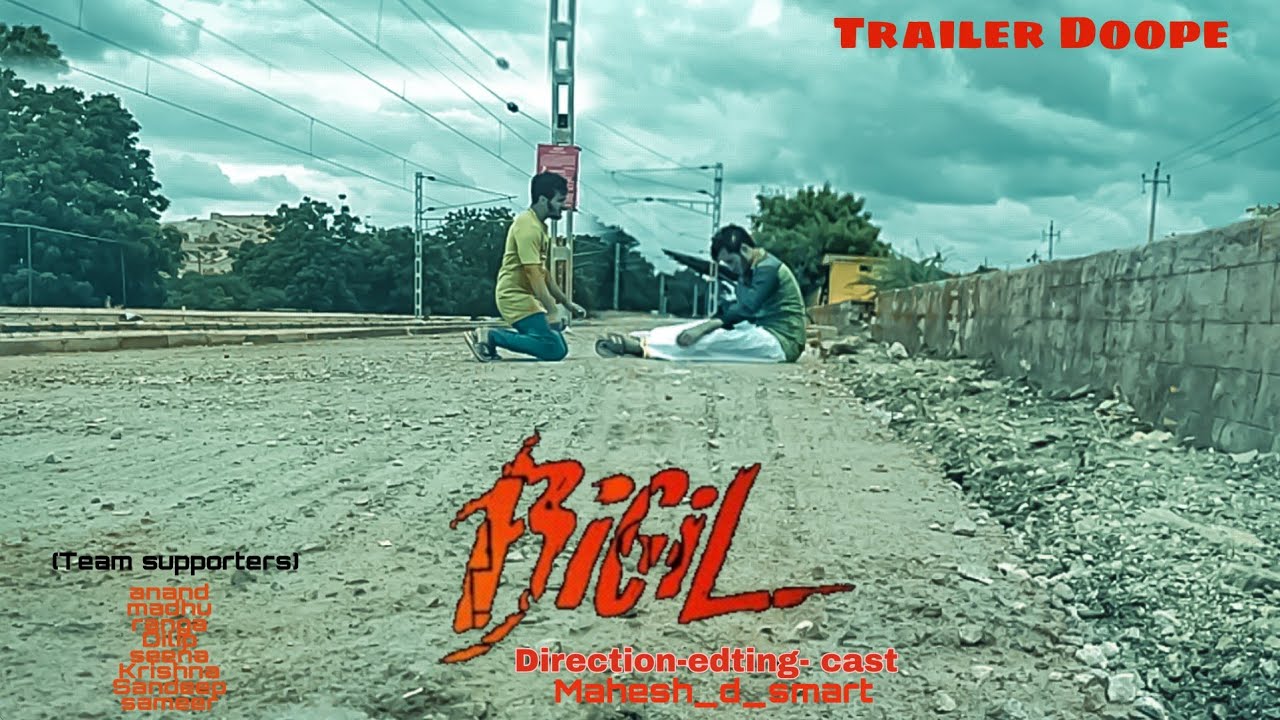 BIGIL movie train fight scene spoof Trailer - YouTube