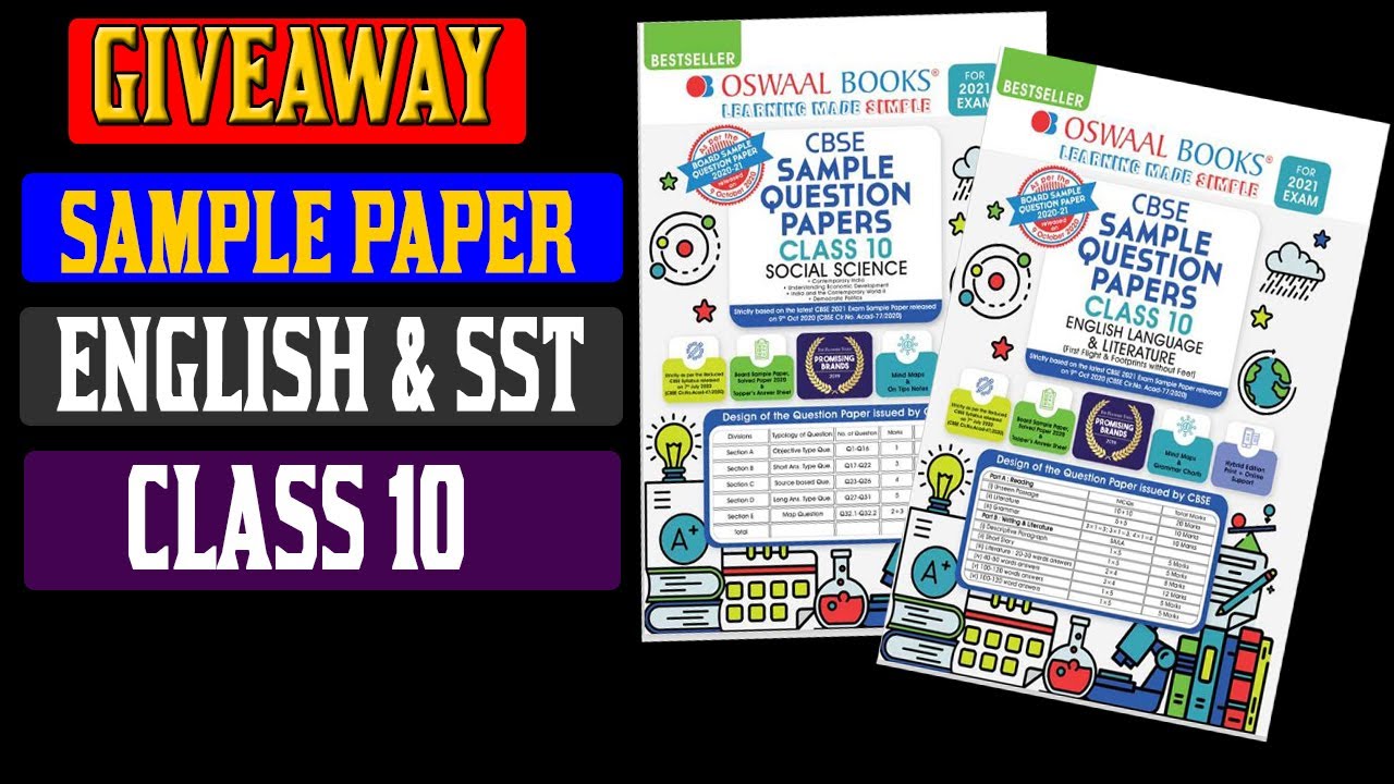 Oswaal Sample Paper Class 10 English And Social Science 2021 YouTube oswaal-sample-paper-class-10-english-and-social-science-2021-youtube