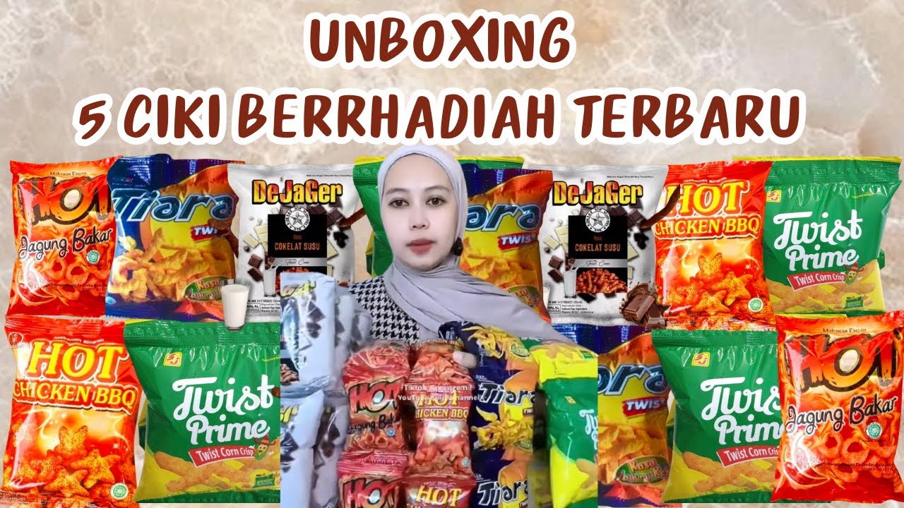 UNBOXING 5 CIKI BERHADIAH TERBARU‼️ - YouTube