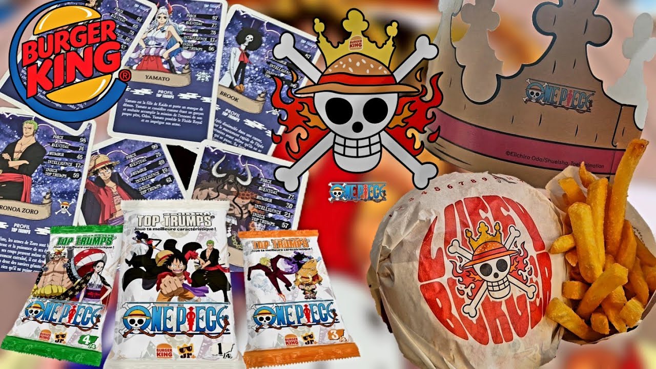 Burger King 🍔 ONE PIECE Promoción Juguetes y Coleccionables ¿Cuando ...