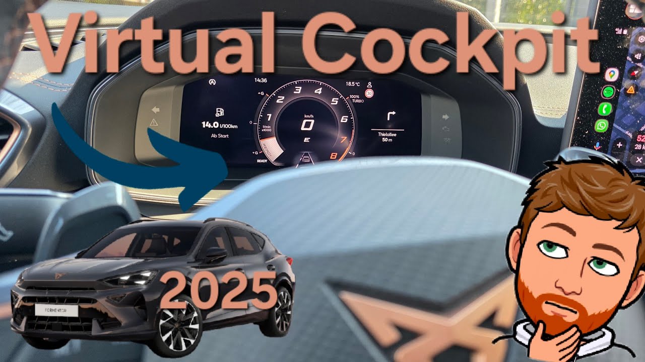 Virtuelle Cockpit vom Cupra Formentor 2025 | März 2025 - YouTube