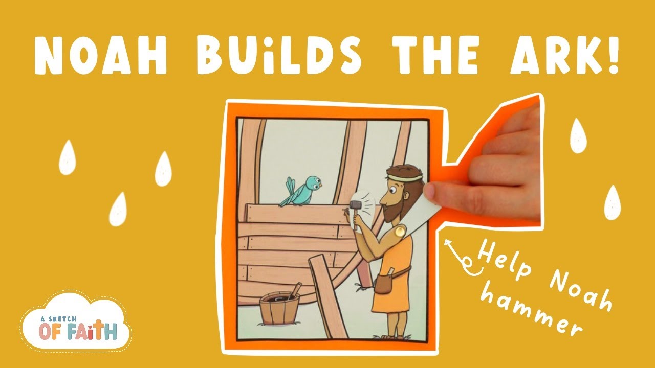 Noah builds the ark - craft - YouTube