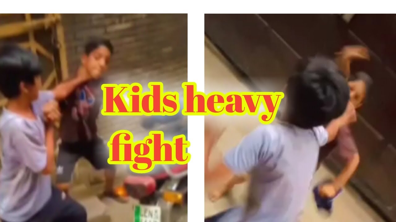 Kids fighting in street | kids heavy fight | children fight | #kidsheavyfight #children #fight ...