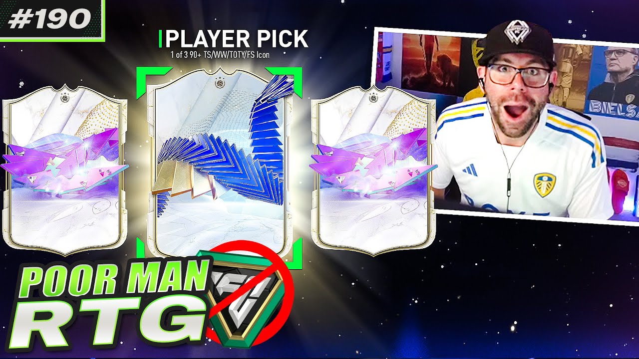 TOTY ICON PACKED From The 90+ Icon Pick #190- FC24 - YouTube