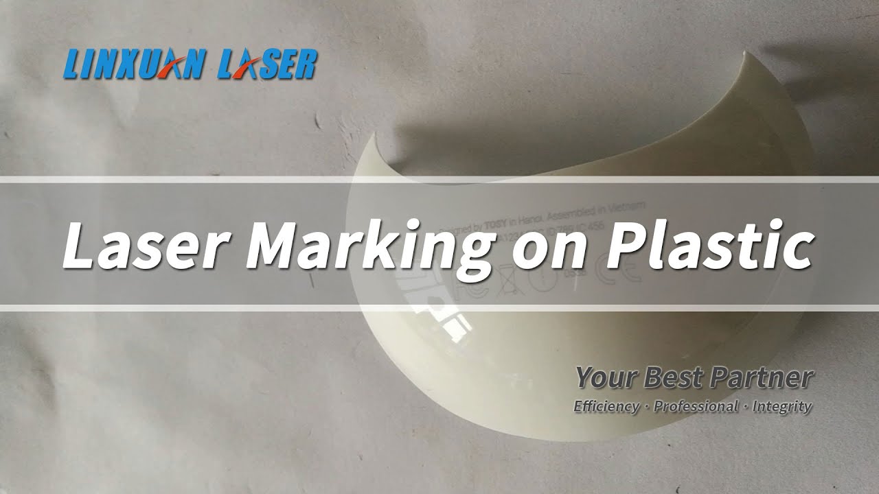 Laser Marking on Plastic for Household Goods by Fiber Laser Engraver ...