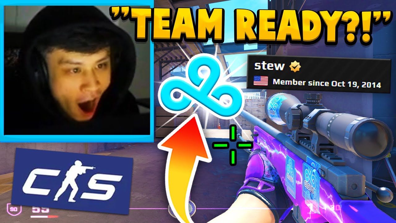 "YOUR NEW TEAM IS READY STEWIE..!?" 😳 - Stewie2K Cloud9 Reunion CS2 ...