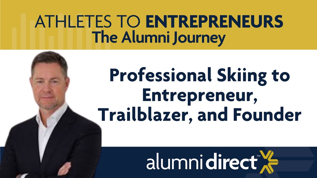 Athletes to Entrepreneurs - The Alumni Journey with Dominik Senn - YouTube