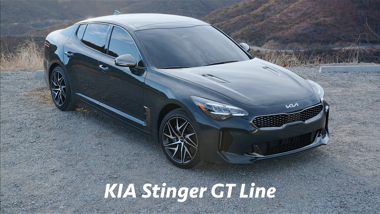 KIA Stinger GT Line 2022 - FIRST Look in 4K | Driving & Release Date ...