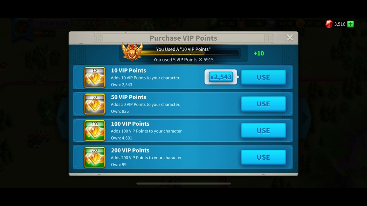 Rise Of Kingdoms Vip 18 🥲💔 - YouTube