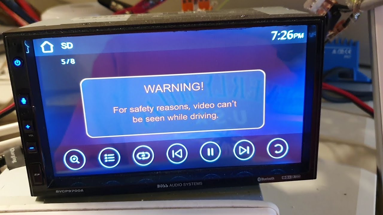 How To Bypass "For safety reasons video can't be seen while driving ...