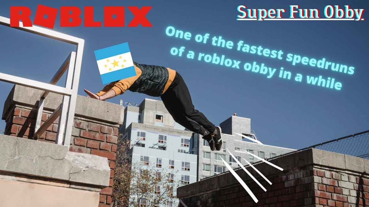 Walking through this obby like it's nothing | Roblox Super Fun Obby ...