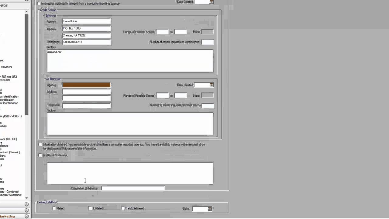 Completing a HMDA Report and a Notice of Action Take - YouTube