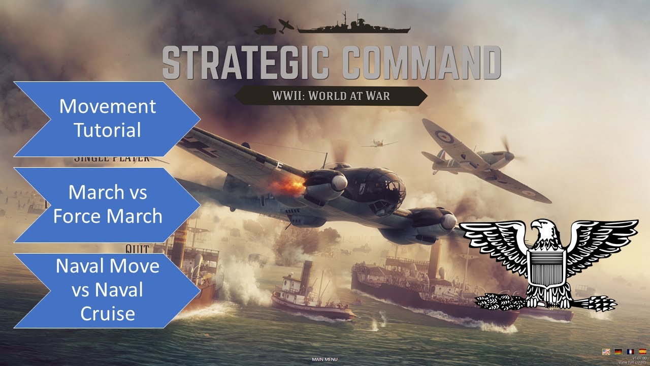 Strategic Command WW2 World at War Movement for Beginners Tutorial ...