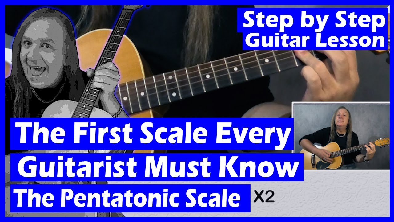 The Minor Pentatonic Scale Guitar Lesson - YouTube