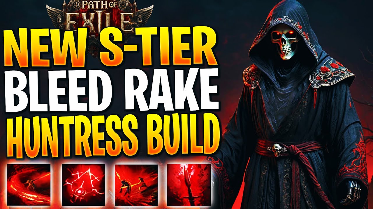 INFINITE DPS BLEED RAKE BUILD! POE 2 Huntress Build - YouTube