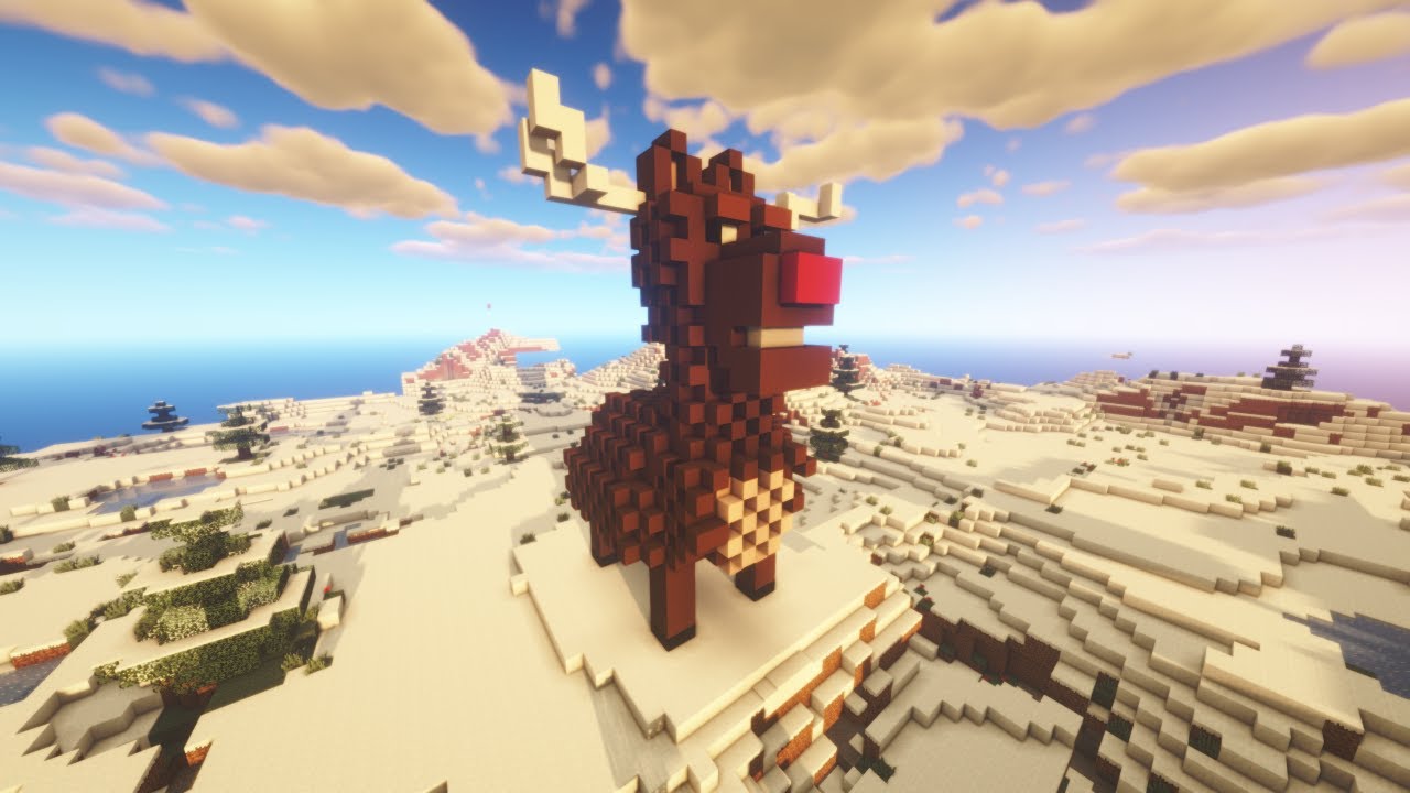 minecraftmax Reno rudolph *MINECRAFT TIMELAPSE* - YouTube