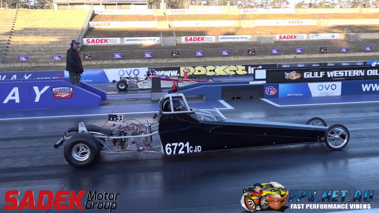 9 YEAR OLD ALEX ROTTENBURY DRAG RACING IN HIS JUNIOR DRAGSTER - YouTube