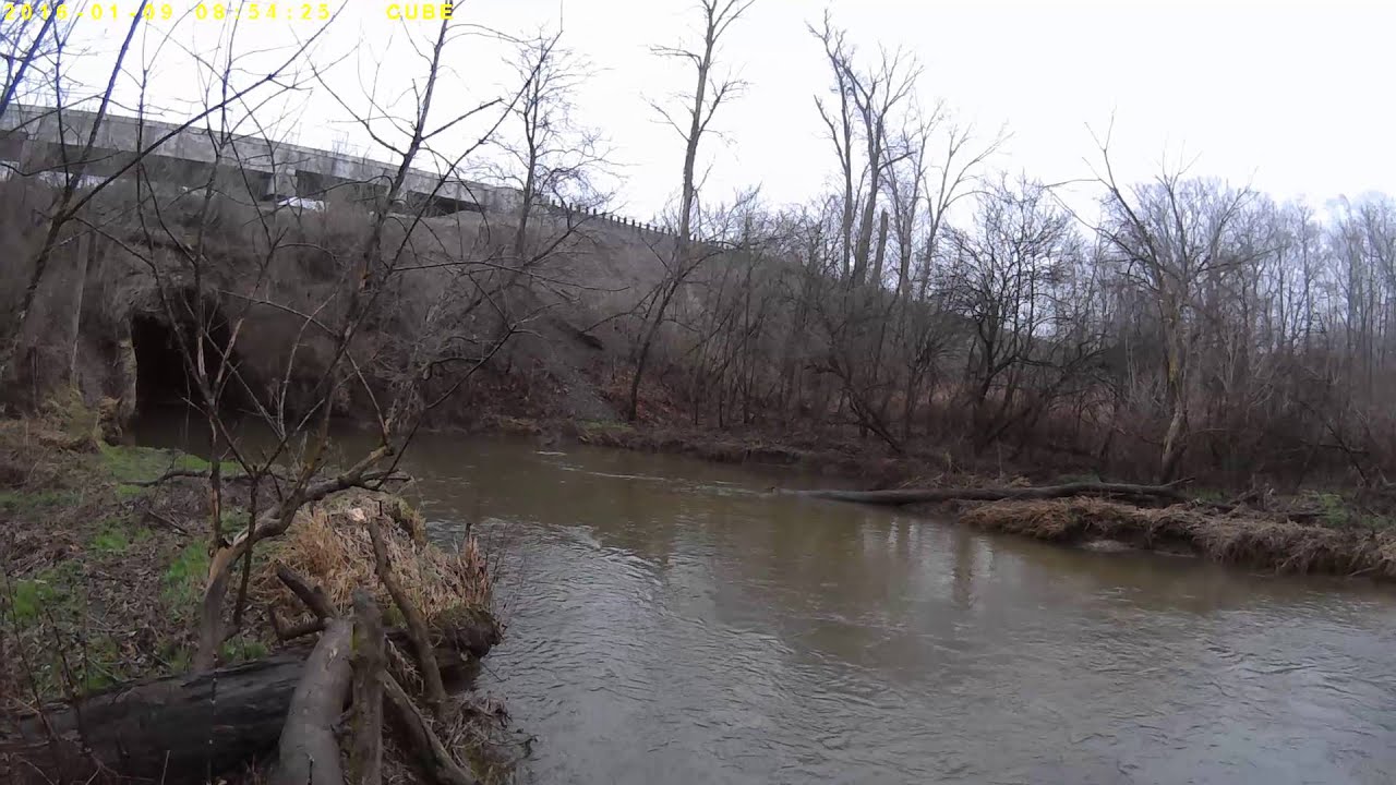 Salt Creek, Indiana Steelhead - January 9th, 2016 - YouTube
