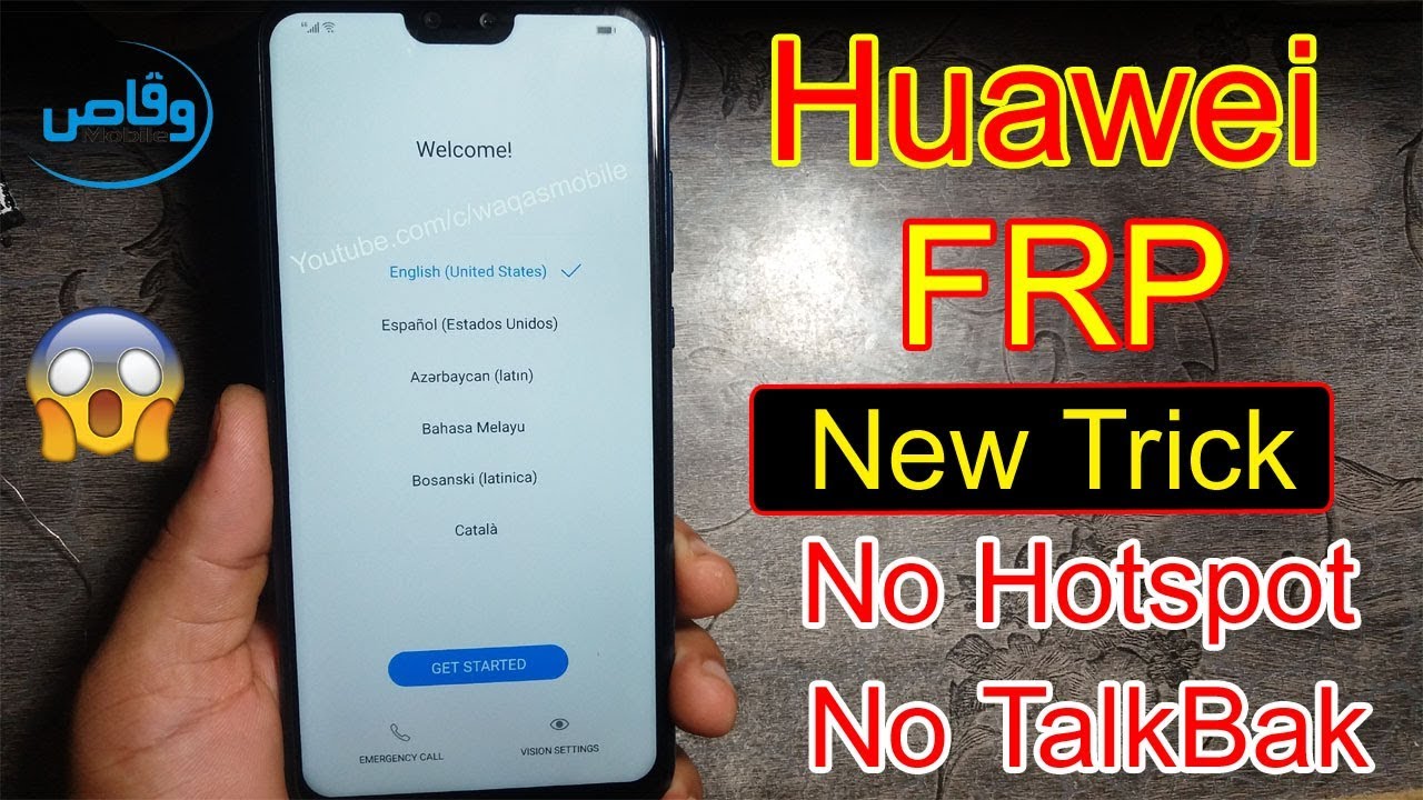 Huawei FRP New Trick | Huawei FRP/Google Lock Bypass | Y9 2019 FRP ...