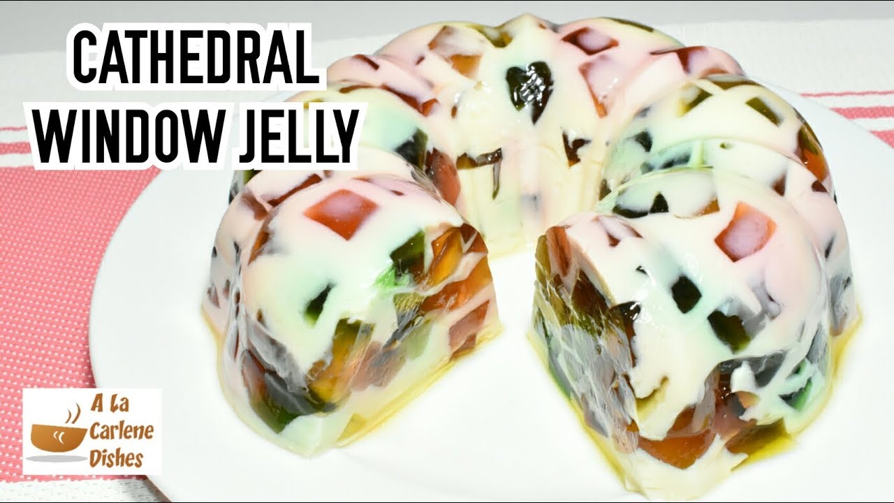 Cathedral Window Jelly - YouTube