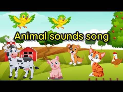 Animal Sounds Song -Nursery Rhymes Song for kids| Canción de sonidos de ...
